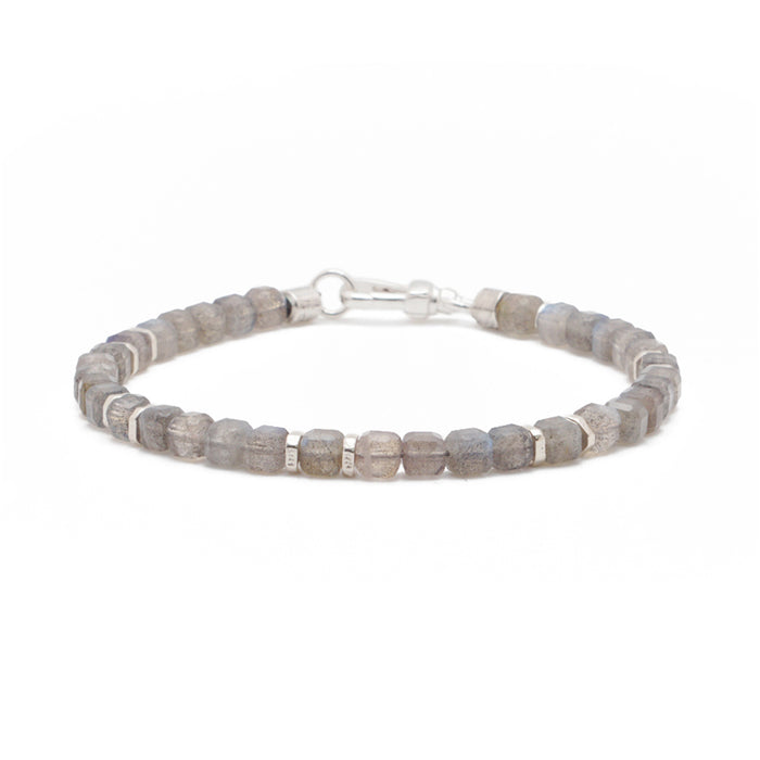 Phantom Ice Bracelet | Labradorite & Sterling Silver